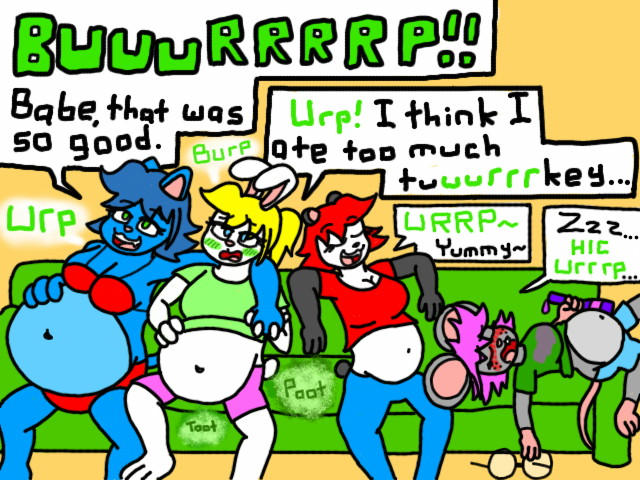 Bloated And Gassy Thanksgiving Girls Part 2 By Brj5 On Deviantart