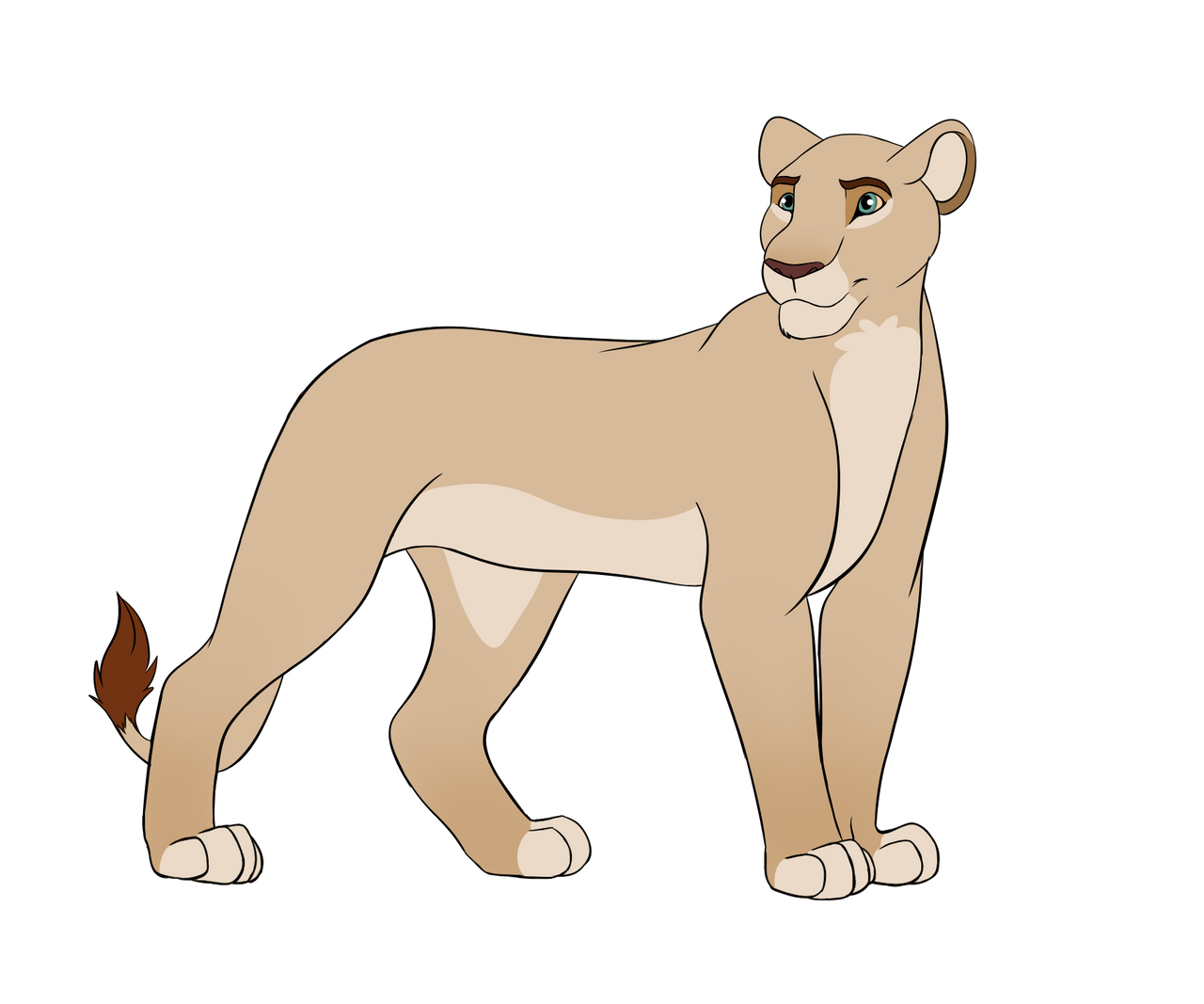 Lioness Adoptable Open By Slyryn On Deviantart