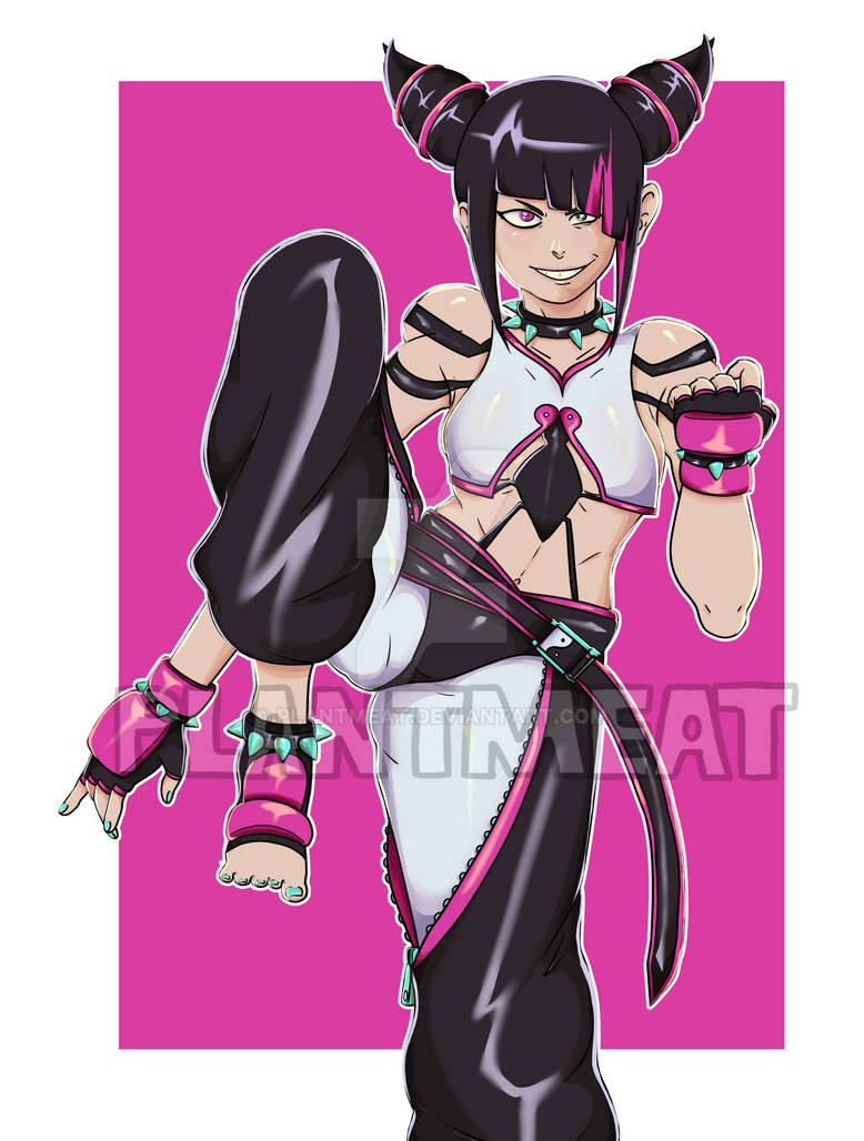 Street Fighter Juri Han By Plantmeat On Deviantart