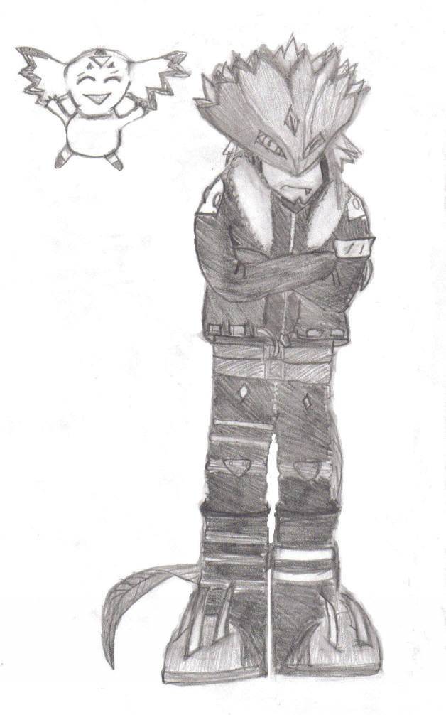 Beelzemon and Calumon by Impmon-Fans-United on DeviantArt