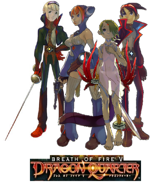 Breath Of Fire Dragon Quarter Characters By Catcamellia On Deviantart
