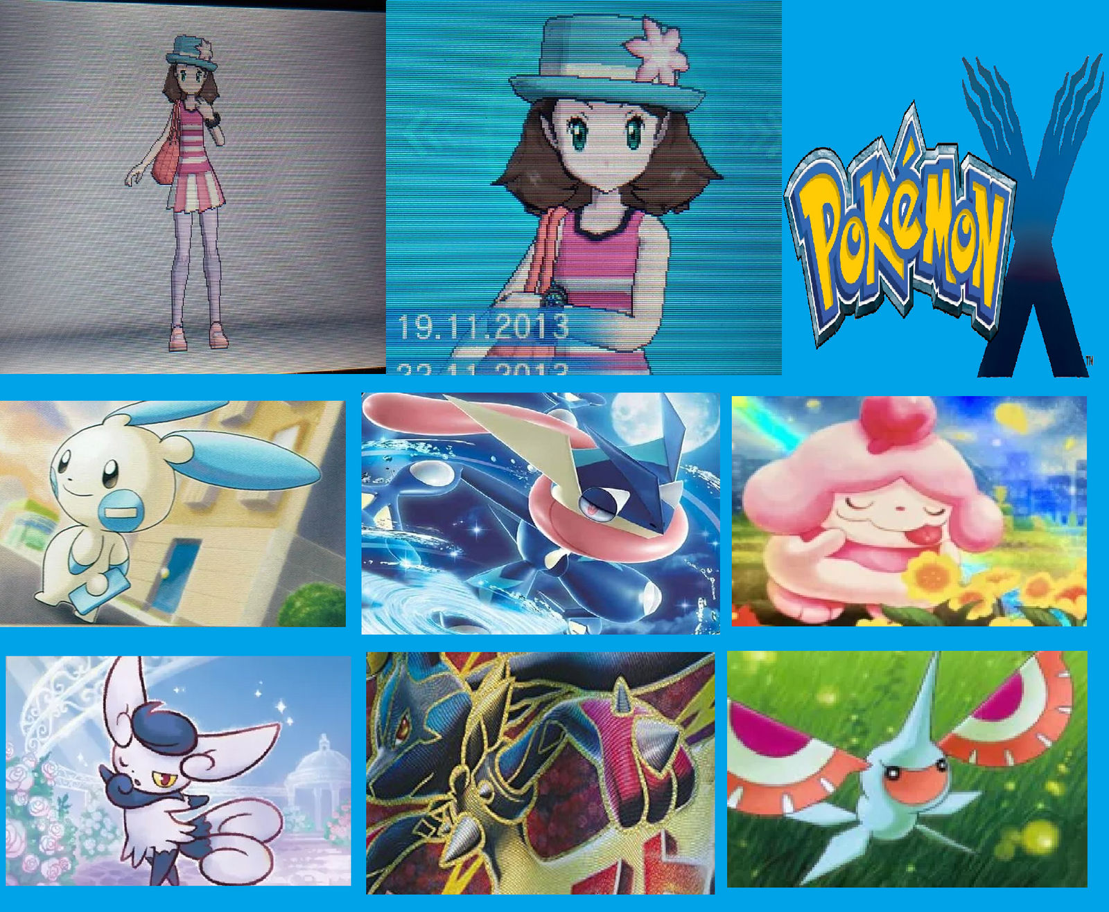 My Pokemon X Team By Catcamellia On Deviantart