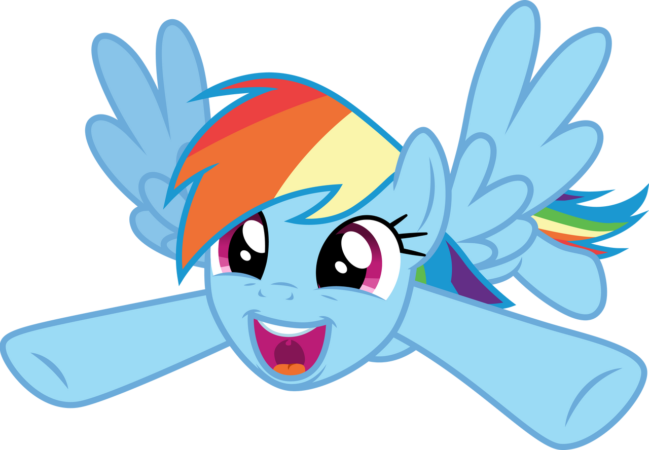 Rainbow Dash Awesome By Cloudyglow On Deviantart