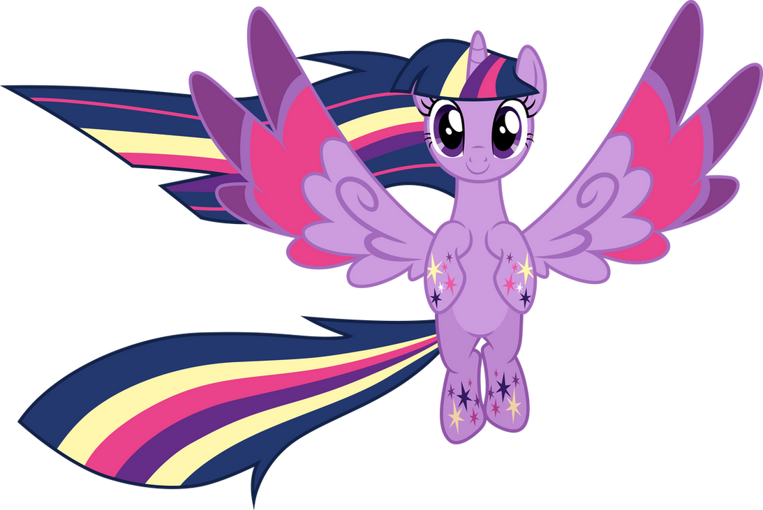 Rainbow Power Twilight Sparkle By Cloudyglow On Deviantart
