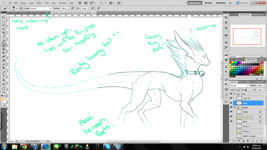 Chester Dragon Sneak Peek by NuclearFizix on DeviantArt Chester Dragon Sneak Peek by NuclearFizix on DeviantArt