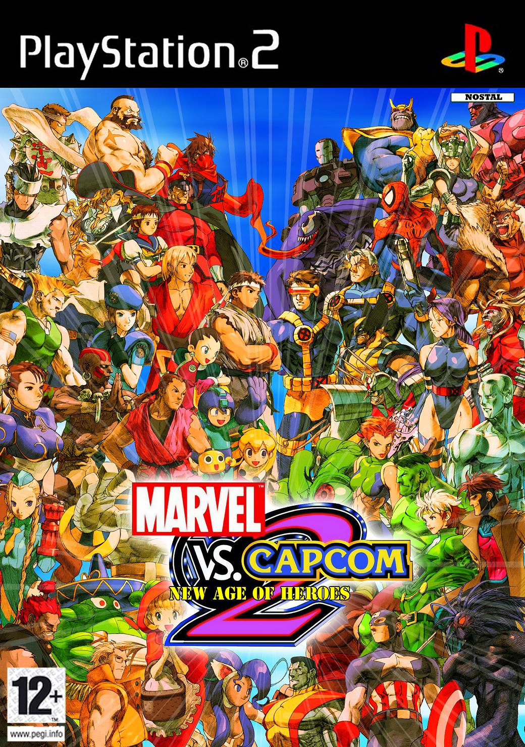 Marvel vs Capcom 2 -N CoverArt by Nostal on DeviantArt Marvel vs Capcom 2 -N CoverArt by Nostal on DeviantArt
