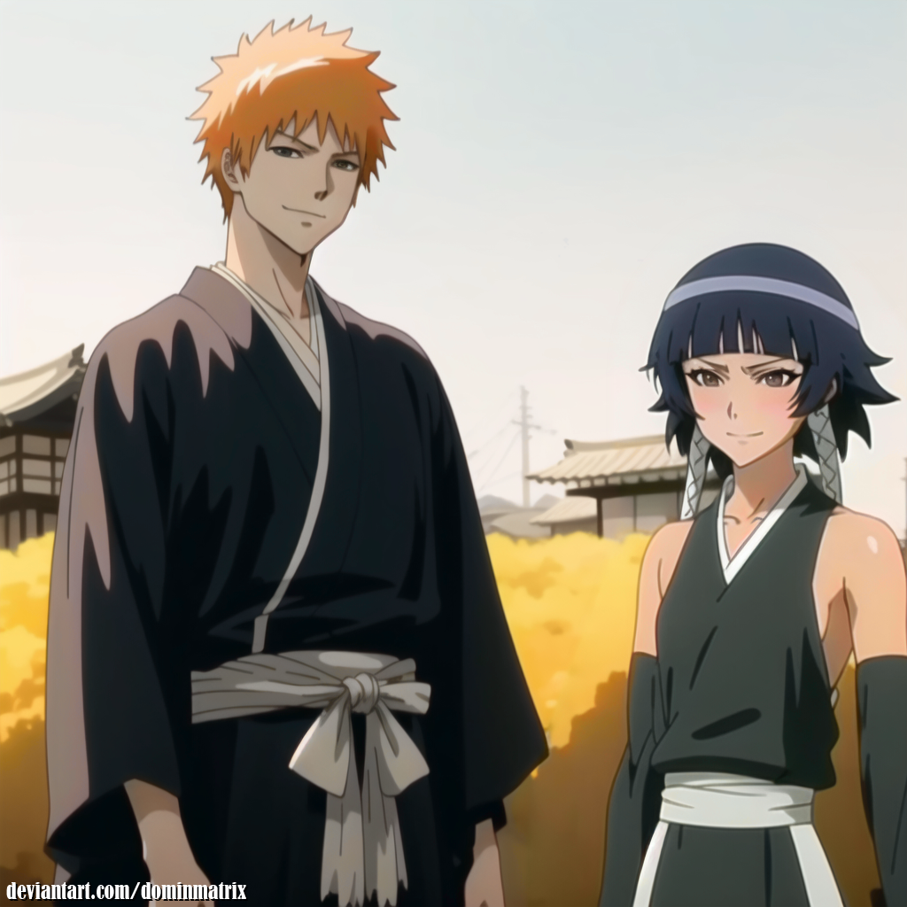 Ichigo X Soifon Commission By Dominmatrix On Deviantart