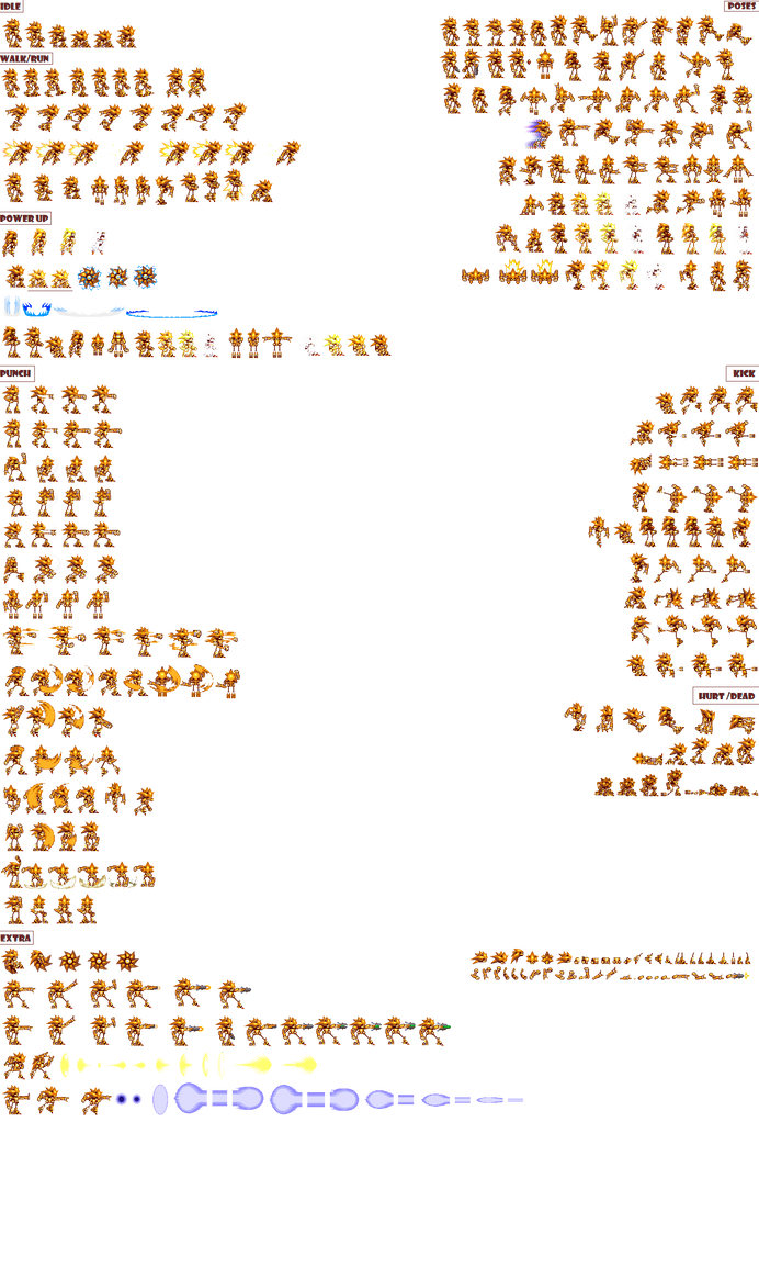 SUPER MECHA SONIC PRIMER COLOR SPRITE SHEET by neomar654 on DeviantArt SUPER MECHA SONIC PRIMER COLOR SPRITE SHEET by neomar654 on DeviantArt