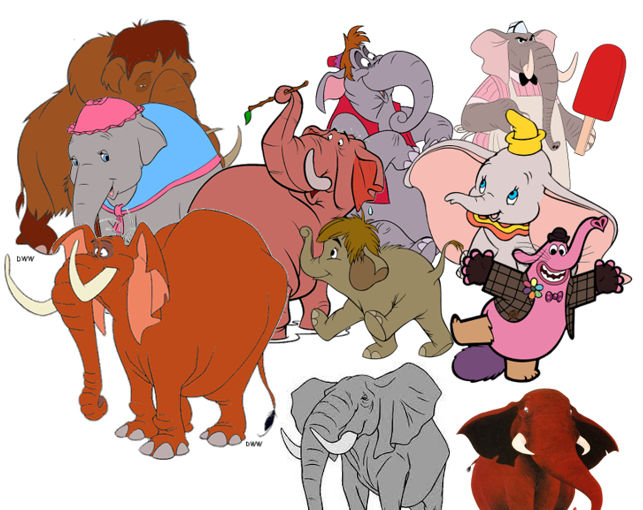 Disney Elephants By Genarmatiz On Deviantart