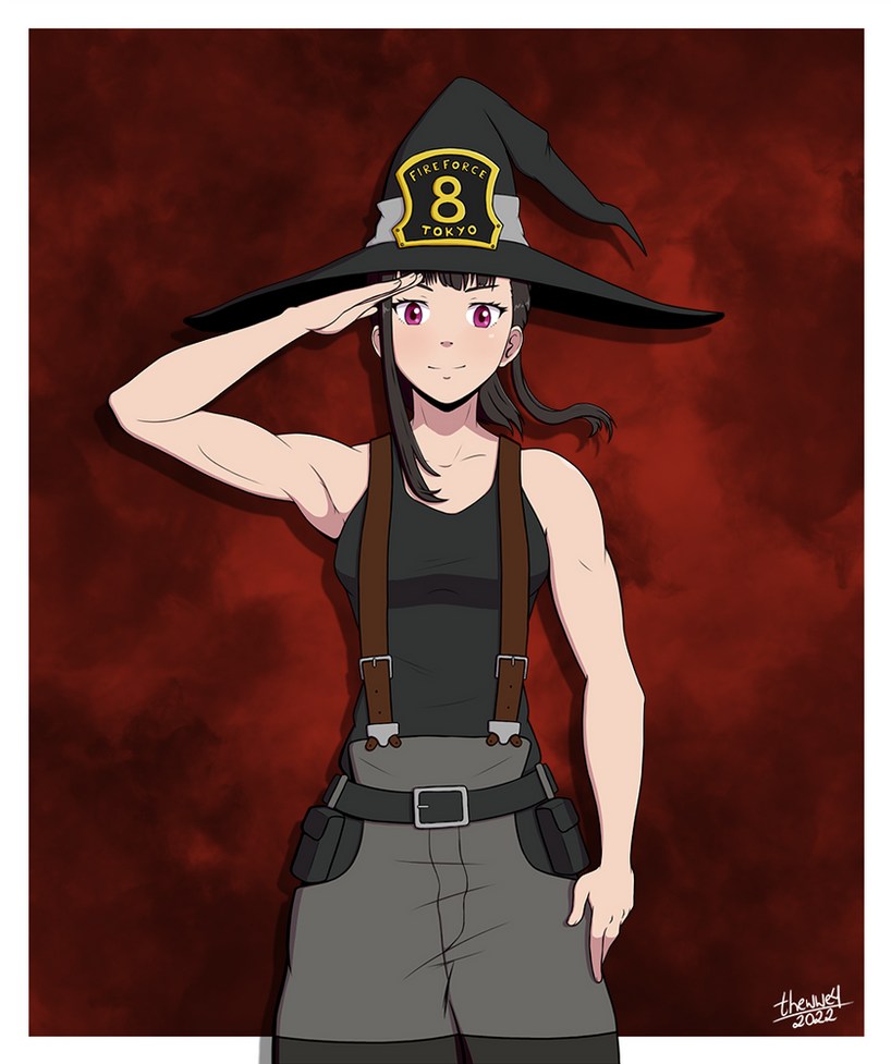 Maki Oze Fire Force By Thewwe4 On Deviantart