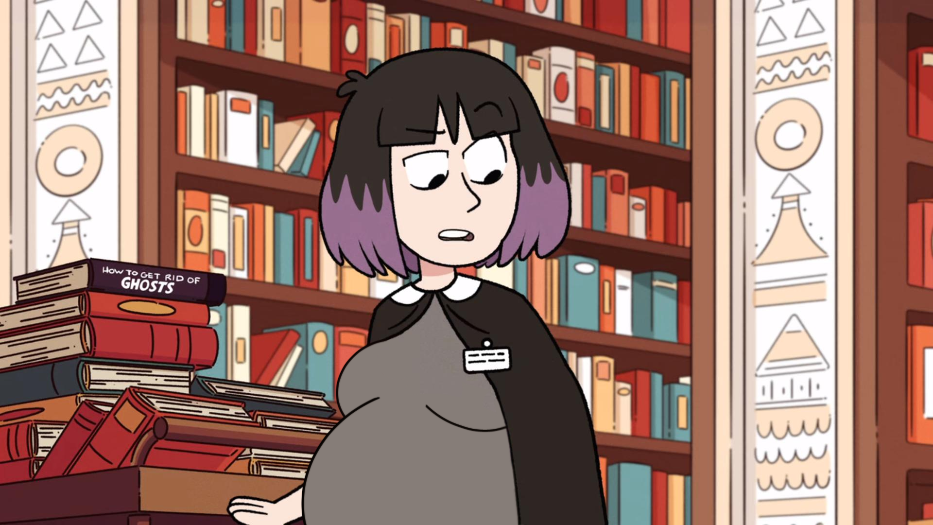 Librarian pregnant morph #1 by Morphtothetop on DeviantArt Librarian pregnant morph #1 by Morphtothetop on DeviantArt