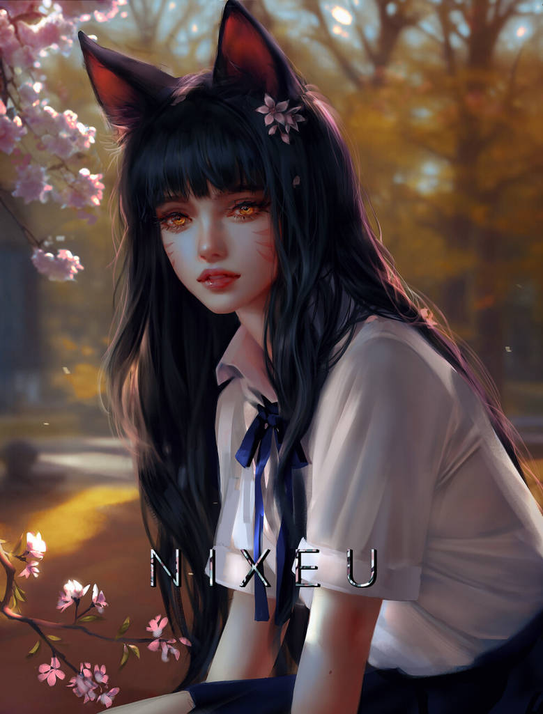 Hs Ahri By Nixeu On Deviantart