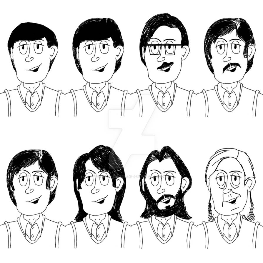 Paul Mccartney Through The Years By Simthemobian On Deviantart