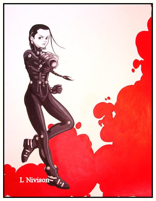 Gantz: Sakuraoka Sei by Elamen on DeviantArt Gantz: Sakuraoka Sei by Elamen on DeviantArt