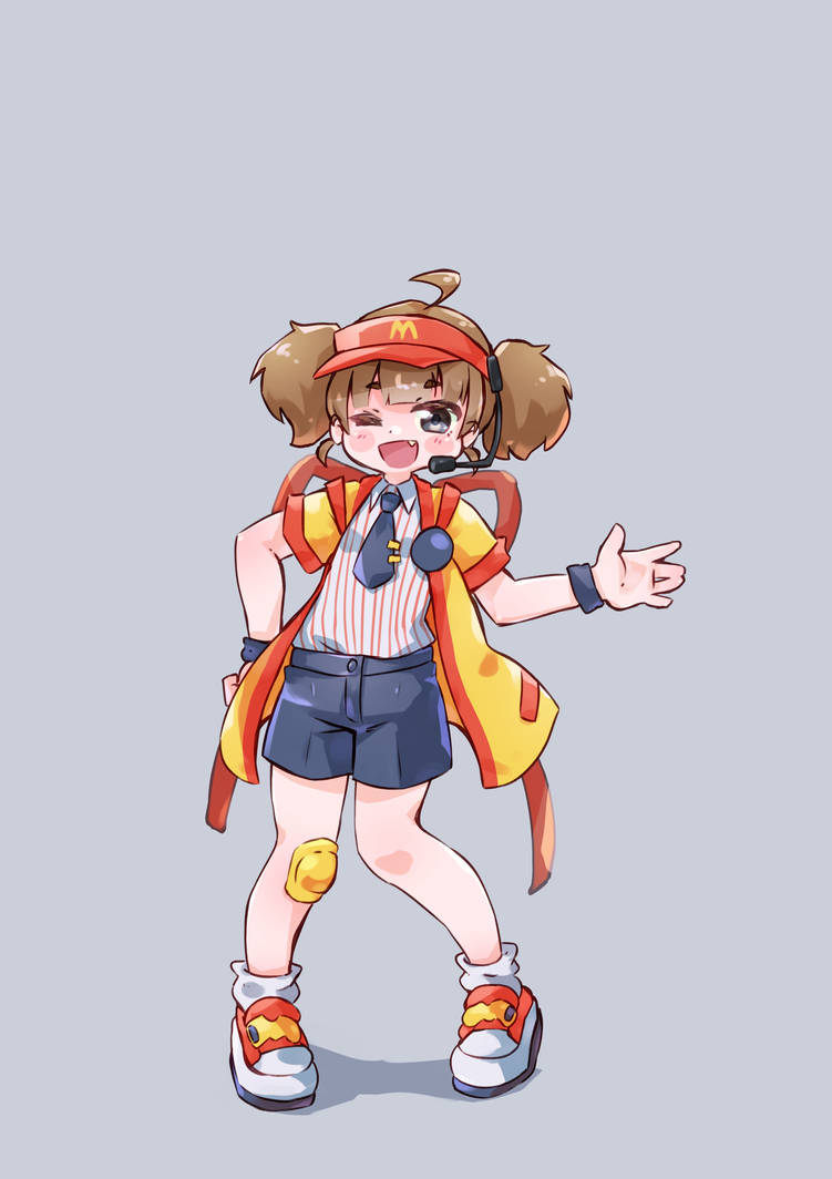 Mcdonalds Girl By Davethedos On Deviantart