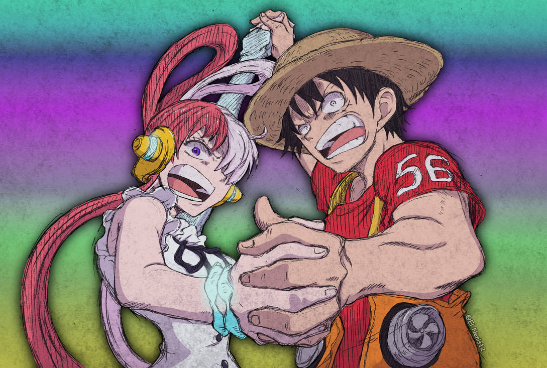 Uta X Luffy By El Nenis12 On Deviantart