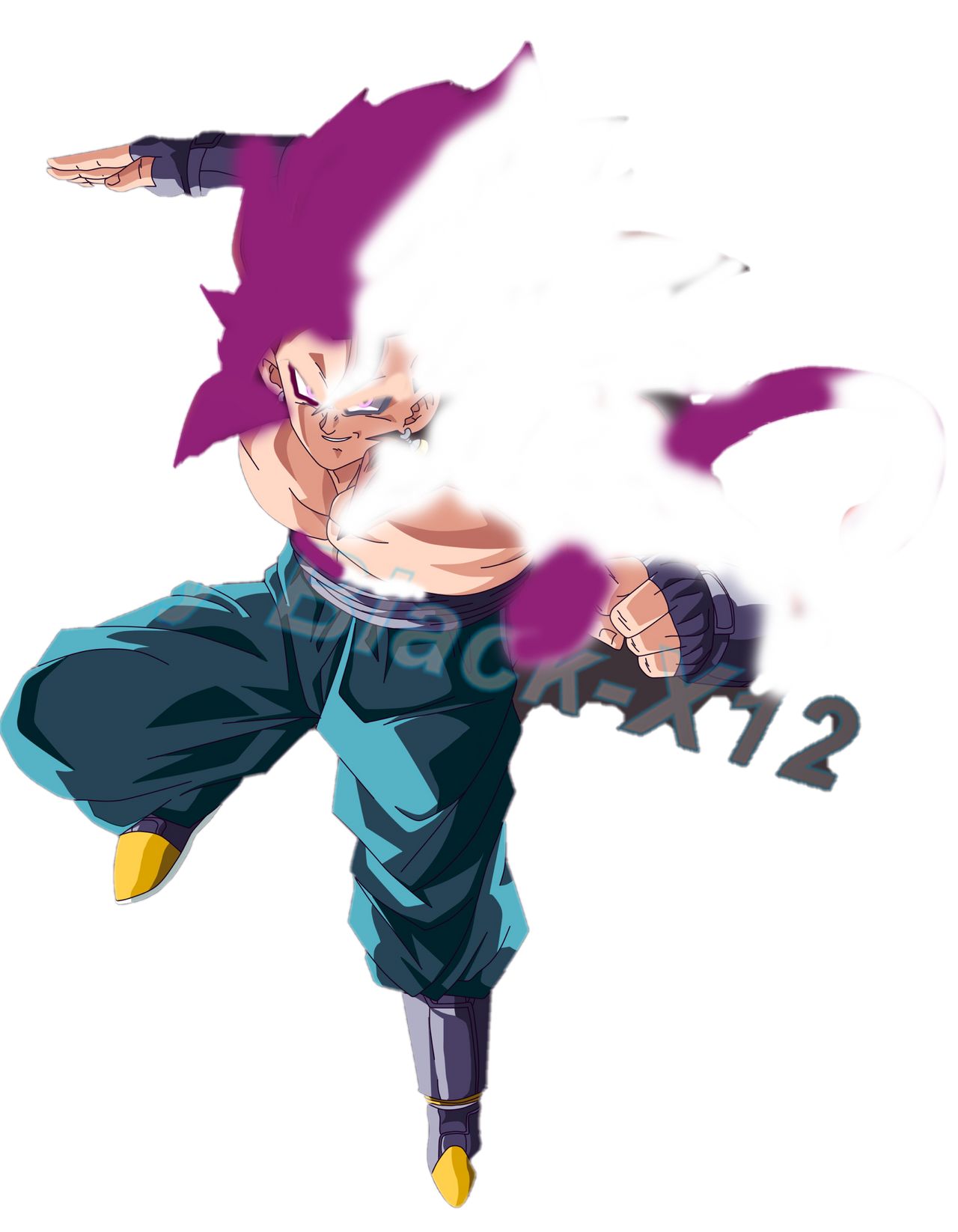 Vegito Ultra Mega Instinct Ssj4 By Robzap18 On Deviantart