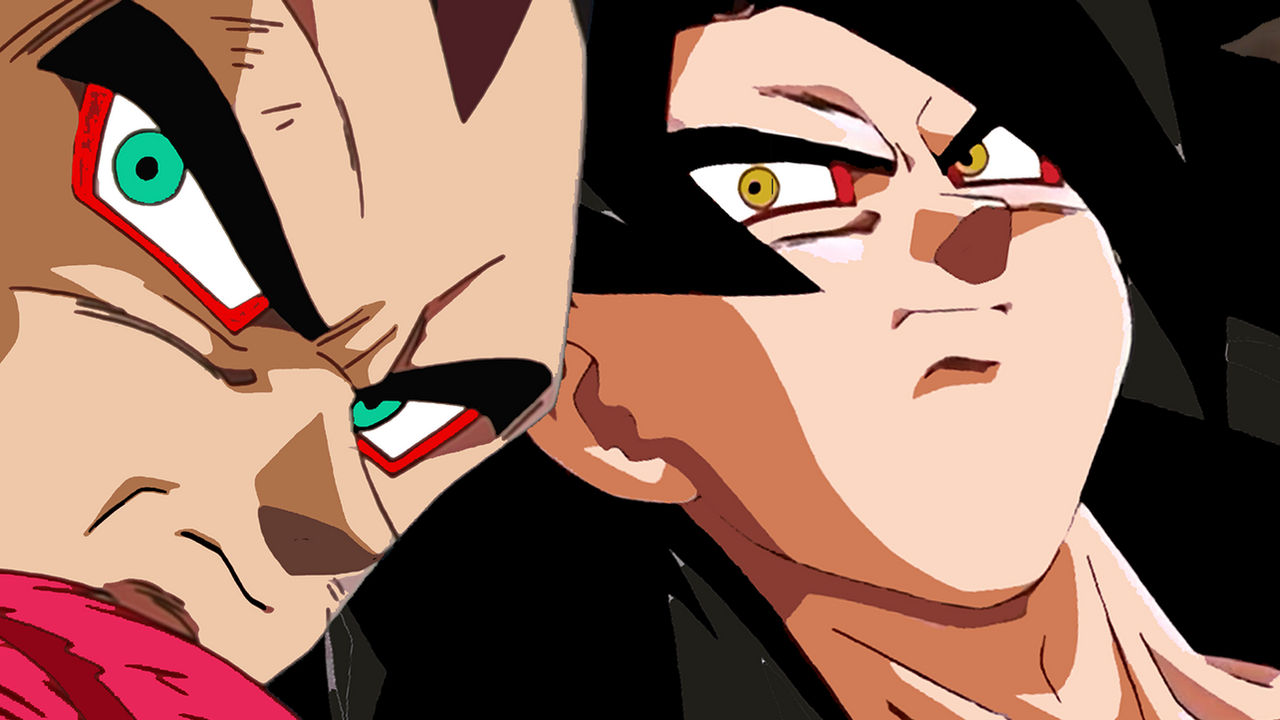 Ss4 Goku And Vegeta Dbs Broly Style By Robzap18 On Deviantart