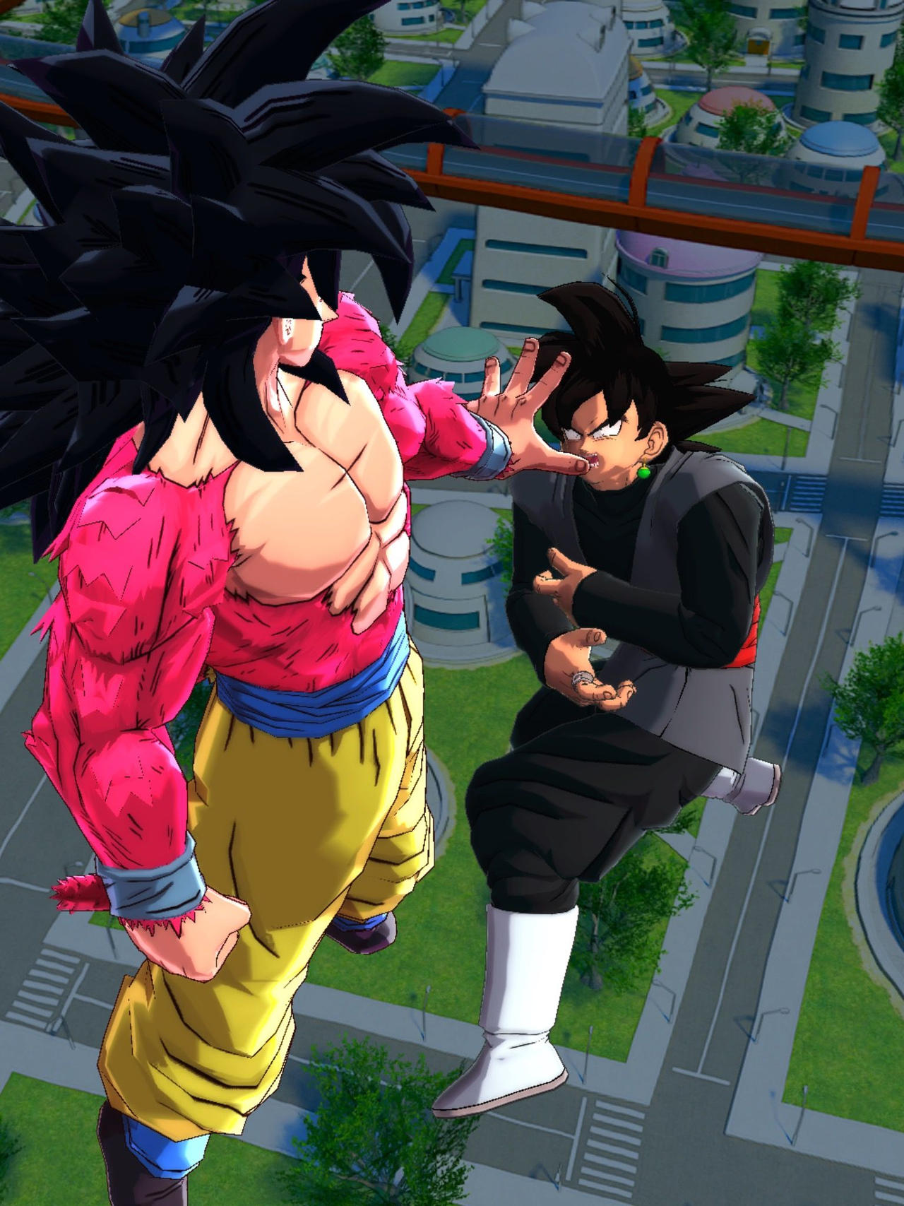 Goku Ssj4 Ready To Kill Goku Black By Robzap18 On Deviantart