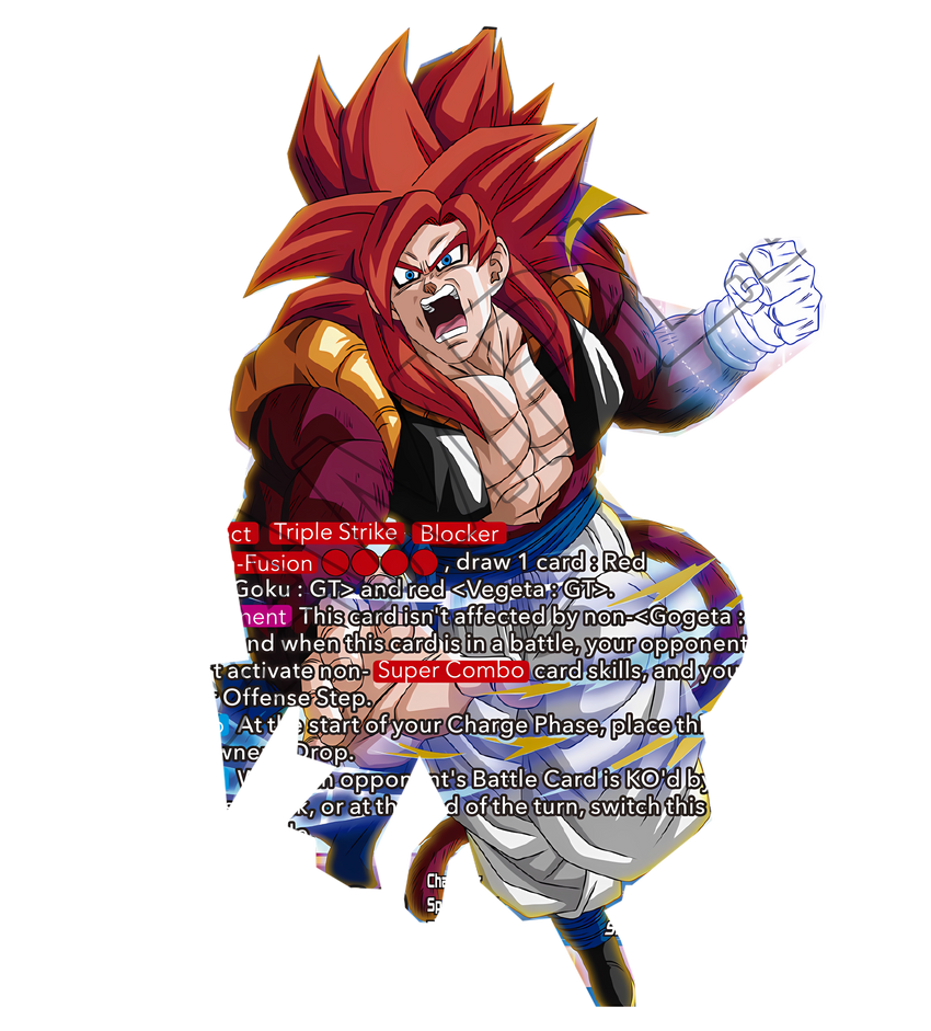 Super Saiyan 4 Gogeta By Robzap18 On Deviantart