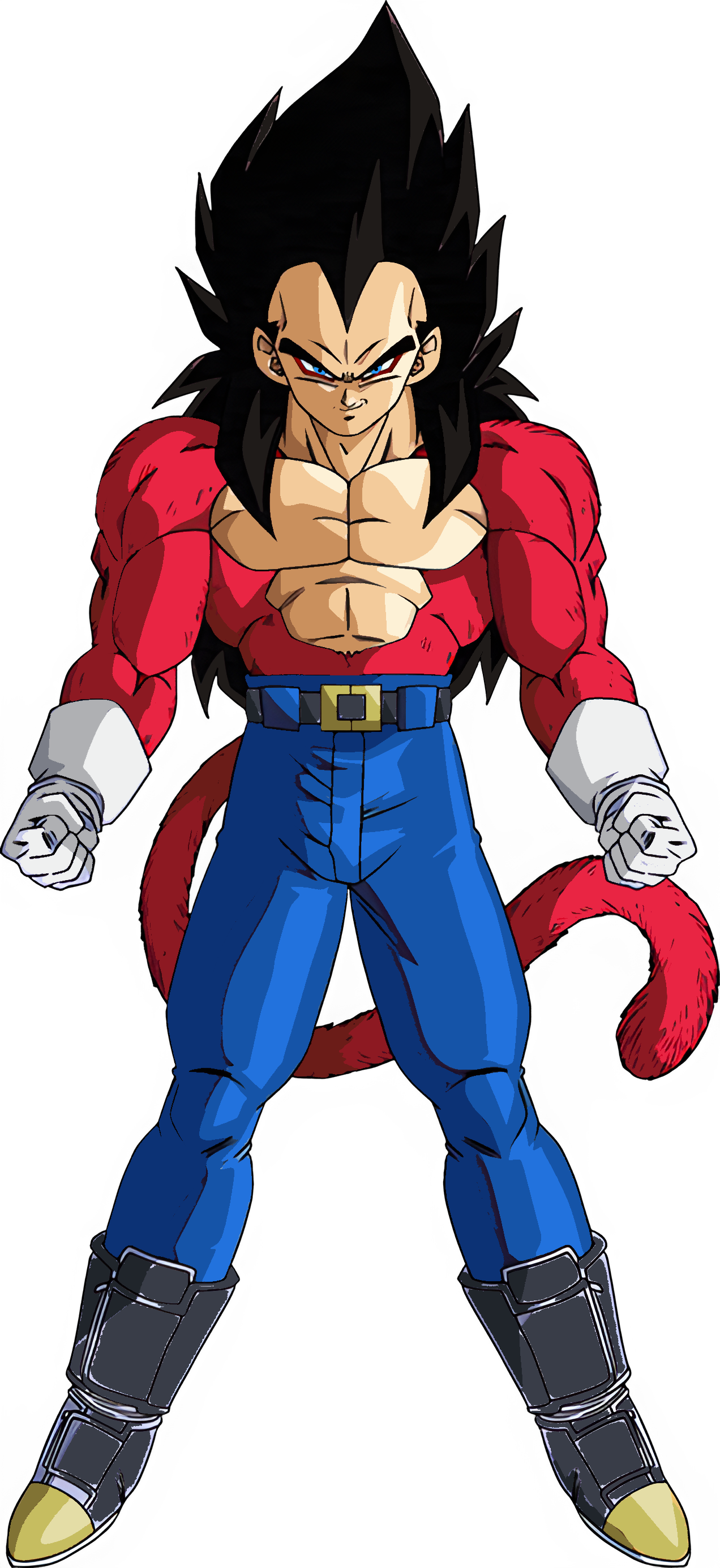 Super Saiyan 4 Vegeta My Version By Robzap18 On Deviantart