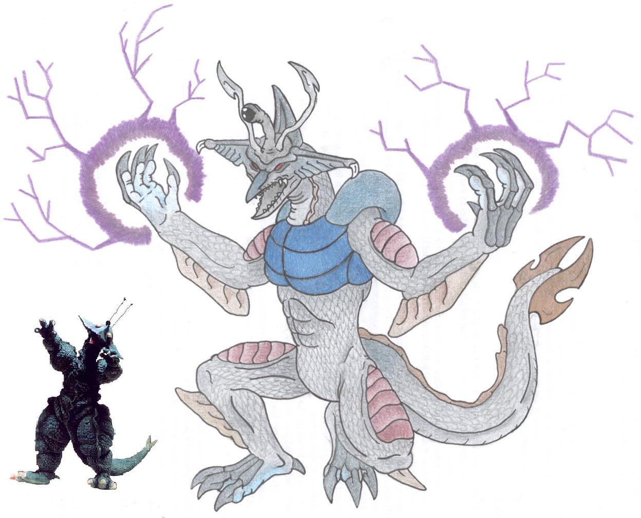 Guilala re-design by Dark-Hyena on DeviantArt