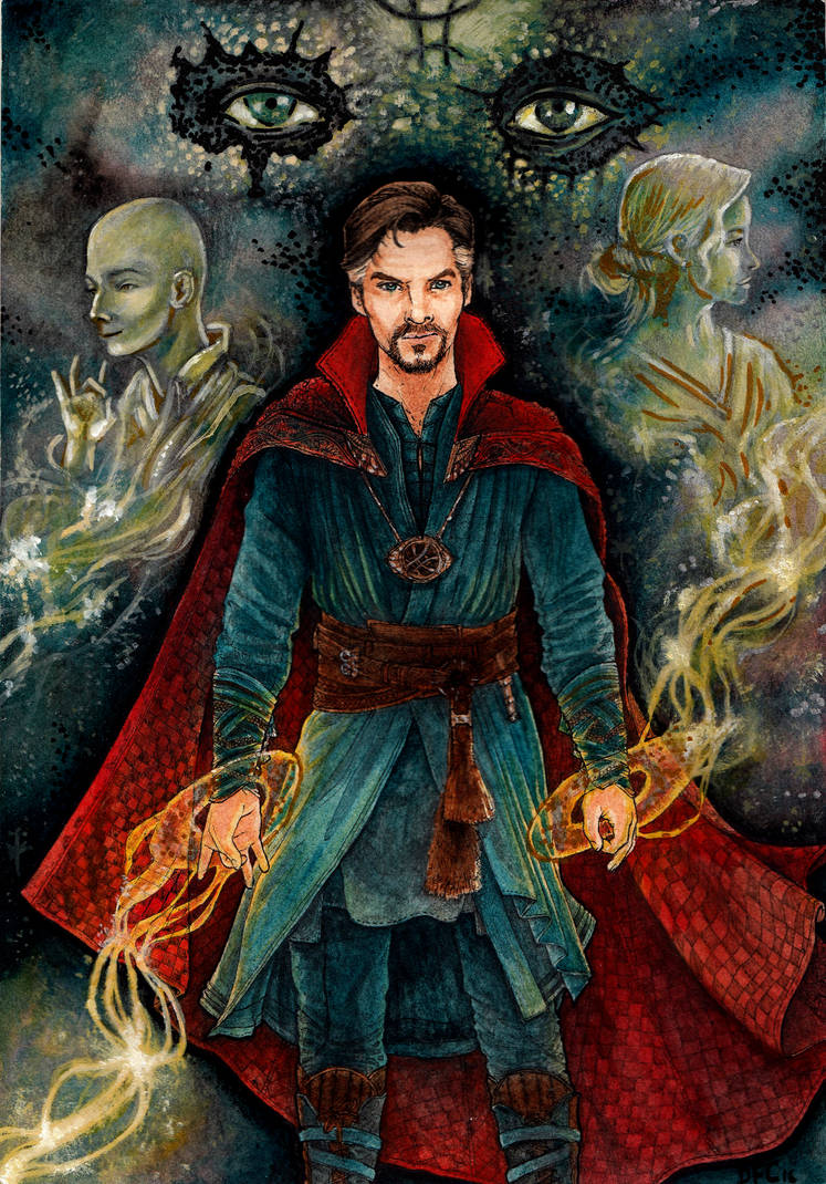 Dr Stephen Strange The Sorcerer Supreme By Danielfoez On Deviantart