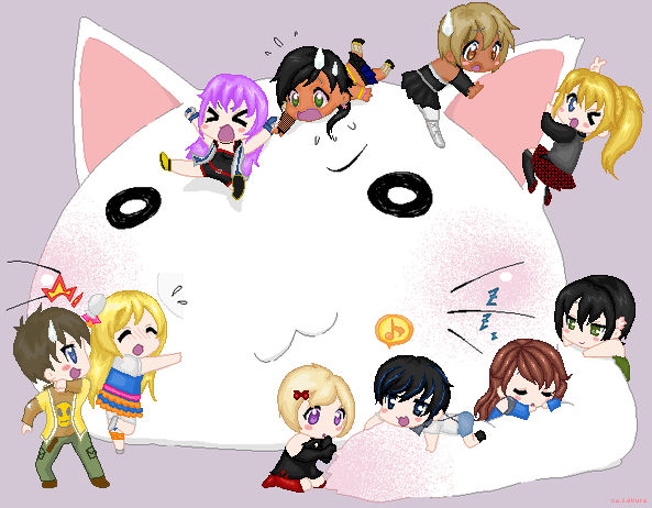 Lucky Star Cat By Saku Dolls On Deviantart