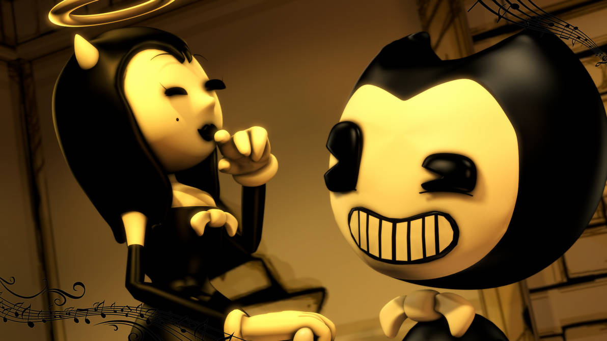 Bendy Sfm Dancing Fiendand Angel By Fer Ge On Deviantart