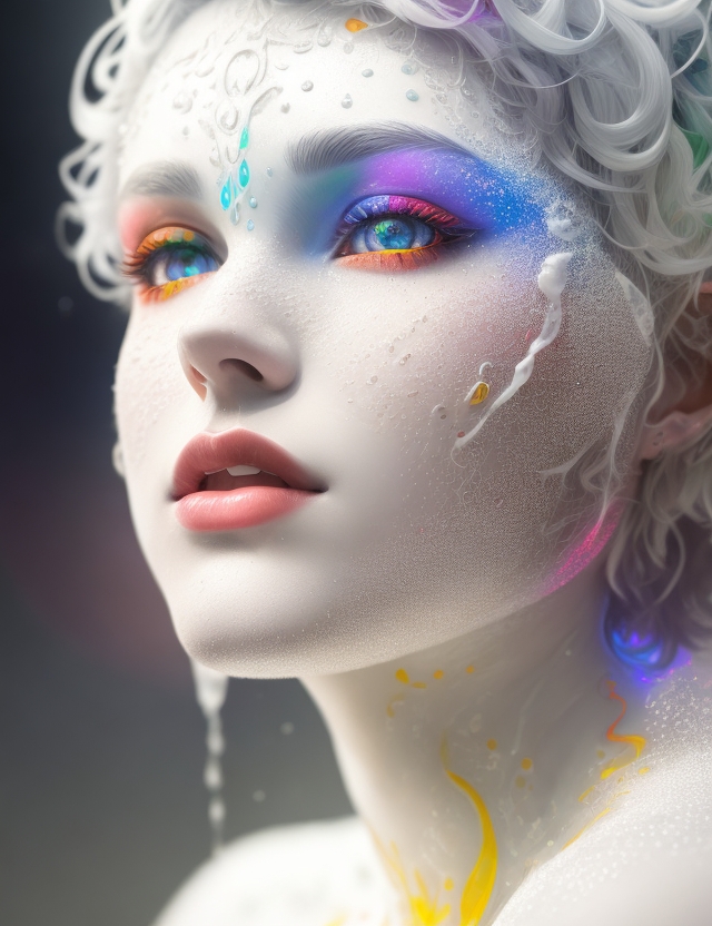 White Hair Girl By Hshadowarts On Deviantart