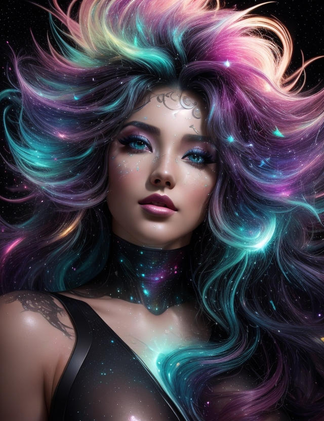 Cosmic Woman By Hshadowarts On Deviantart