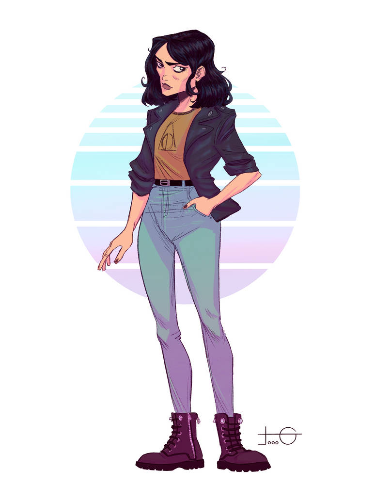Commission Rebel Girl By Huenito On Deviantart
