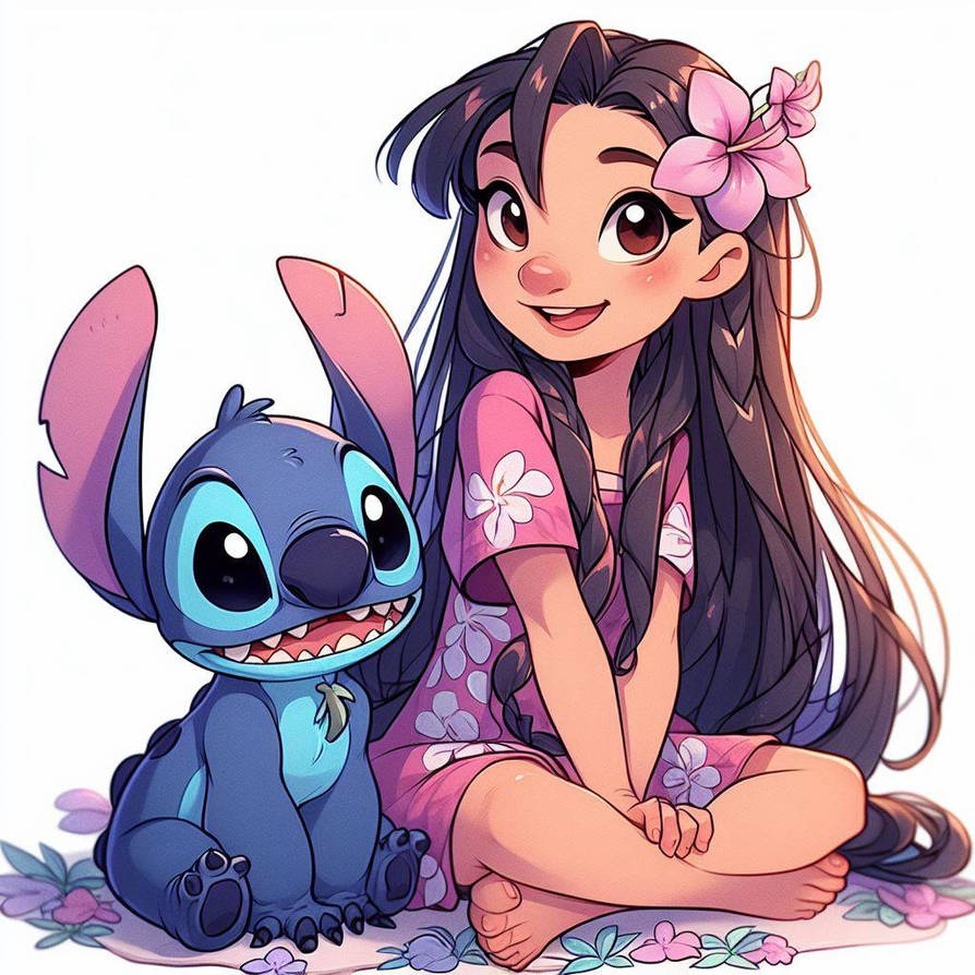 Lilo And Stitch Anime Version By Narikiai On Deviantart