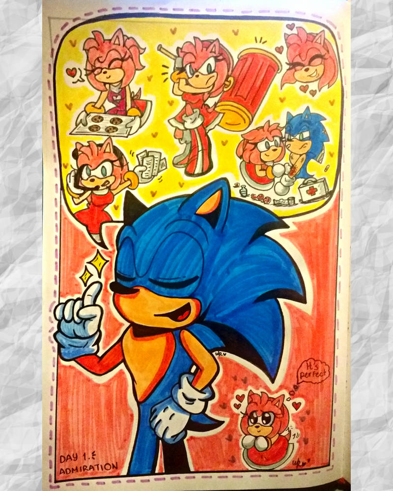 Sonamy Week 2022 Day 1 By Wattsonrose On Deviantart