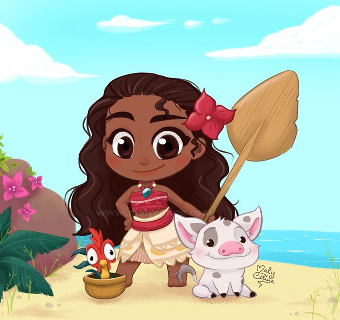 Moana By Malycia On Deviantart