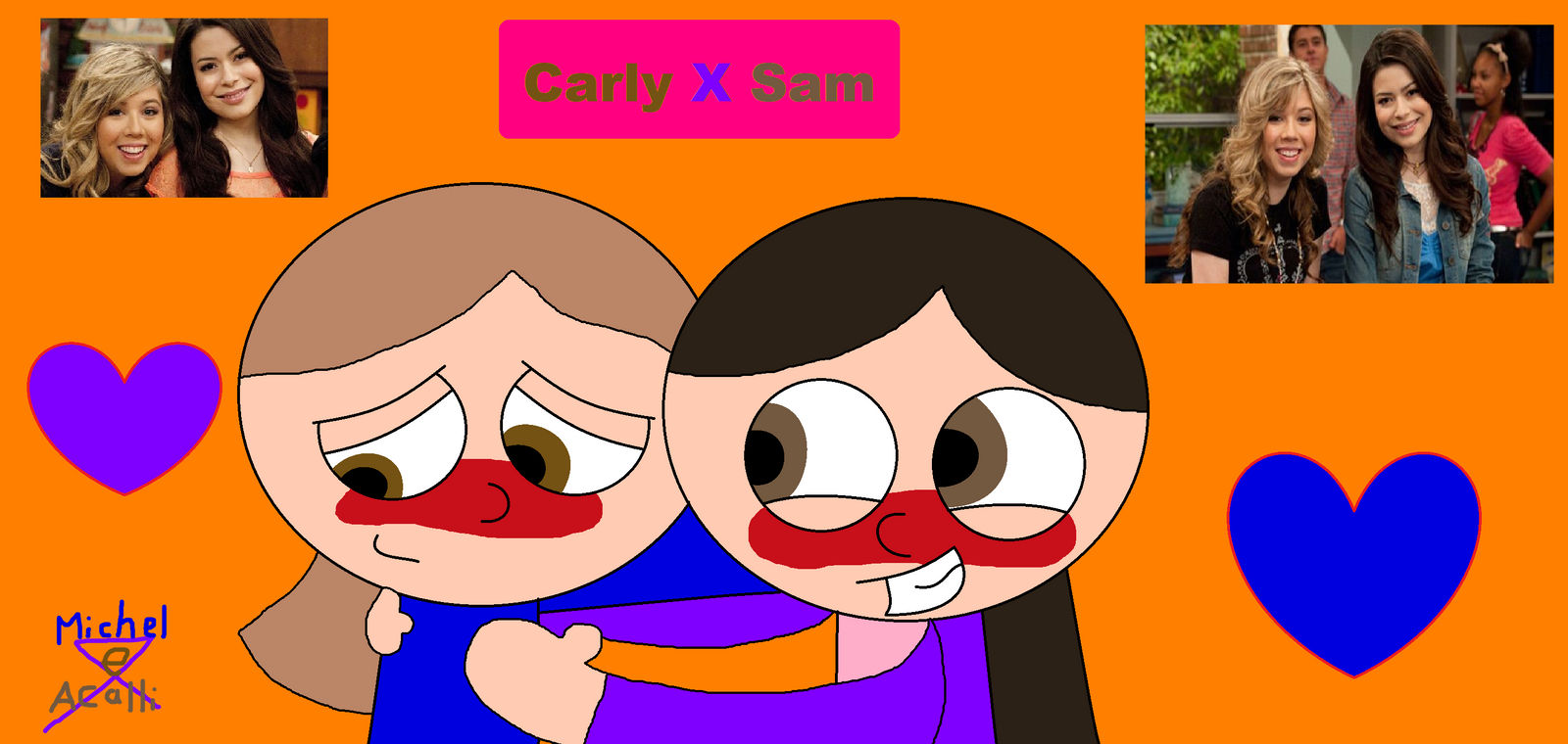 Carly X Sam By Michaeltoon On Deviantart