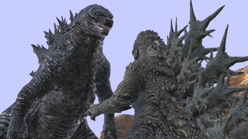 Legendary Godzilla meets Godzilla Minus One by FossilFury on DeviantArt Legendary Godzilla meets Godzilla Minus One by FossilFury on DeviantArt