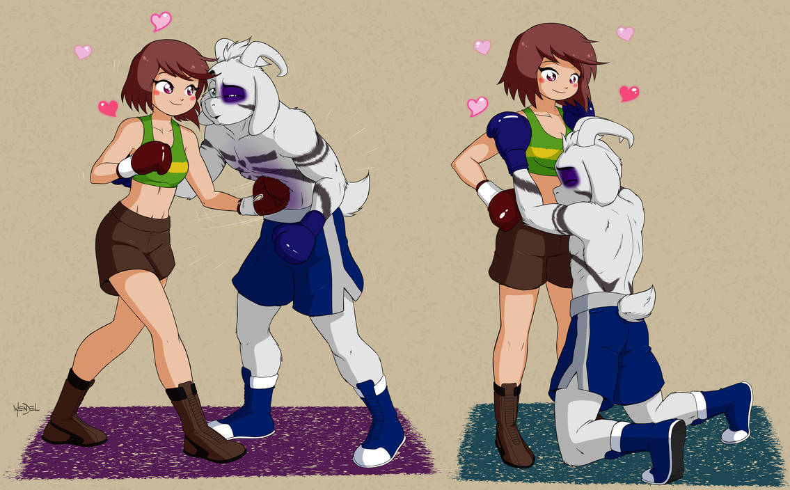 You Are A Great Partner Chara Vs Asriel D4e By Aha010 On Deviantart