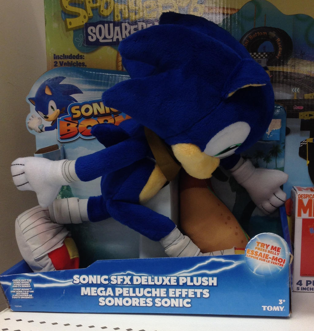 Sonic Boom Plush Toy By Sonicfan40 On Deviantart