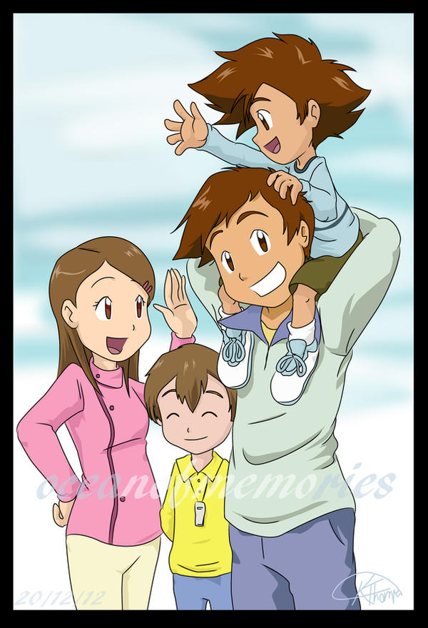 25 Years Later Tai And Kari By Oceanofmemories On Deviantart