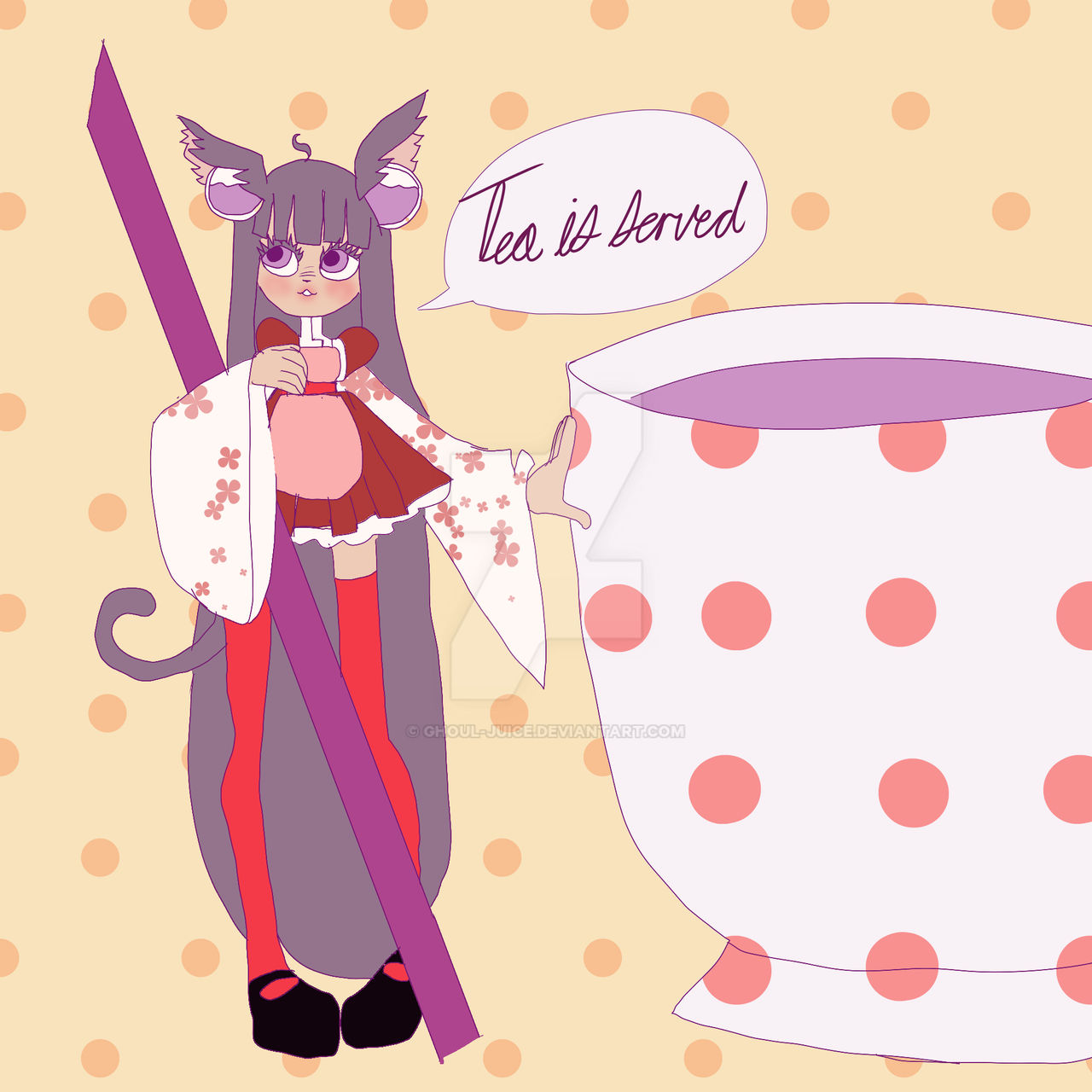 Tea Is Served By Ghoul Juice On Deviantart