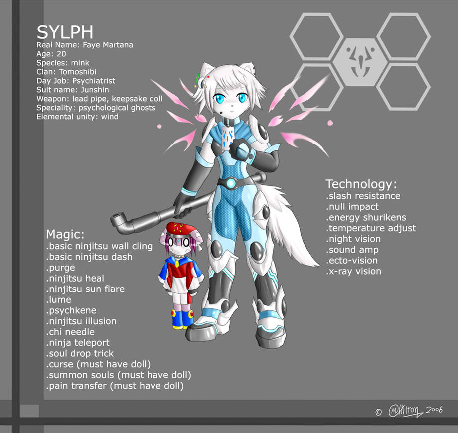 Sylph-Character sheet by Ryanide on DeviantArt