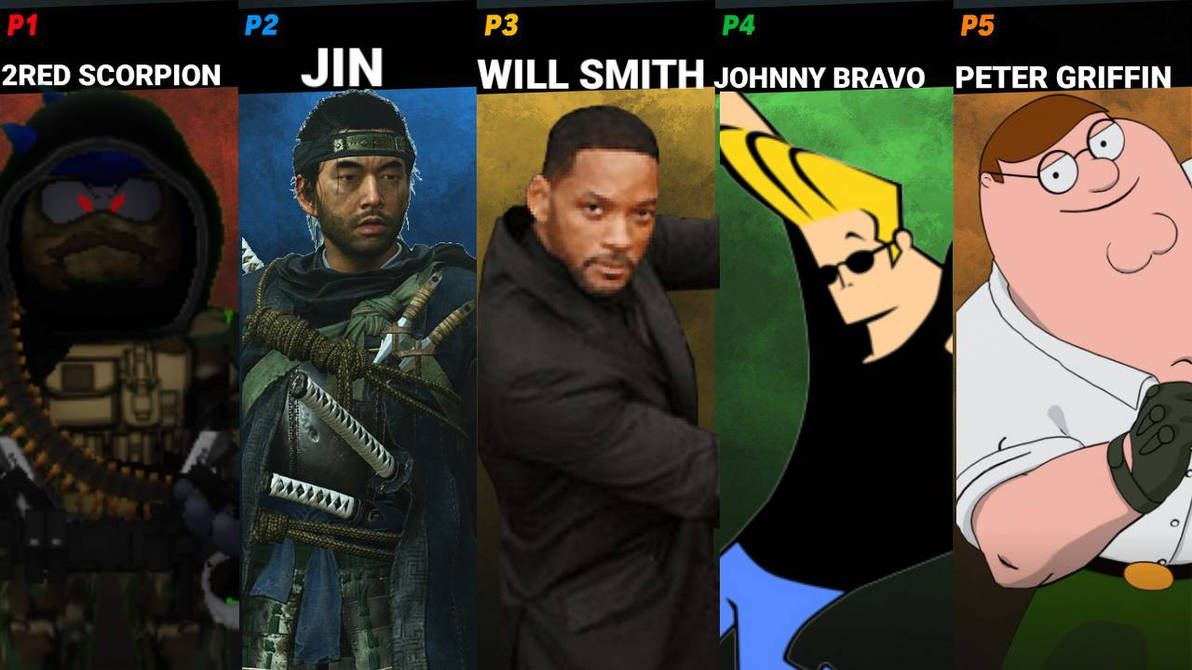 SSBU: 2Red, Jin, Will, Johnny, Peter Is Ready On!! by RedPandaGuy2 on ... SSBU: 2Red, Jin, Will, Johnny, Peter Is Ready On!! by RedPandaGuy2 on ...