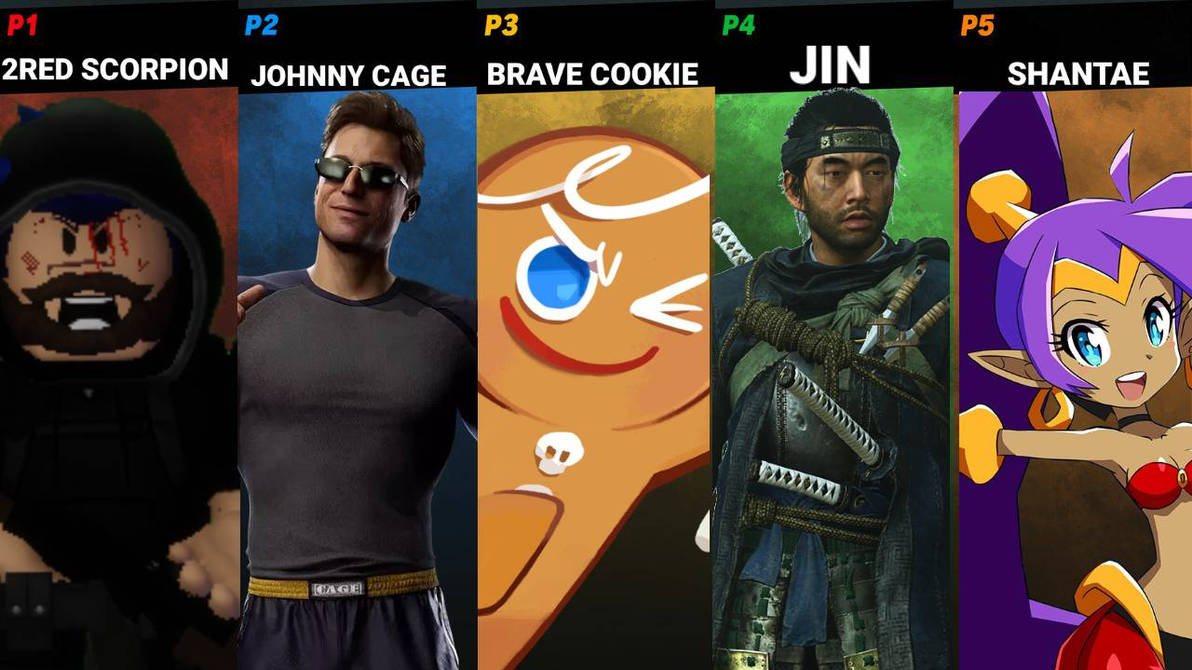 SSBU: Brave Cookie, Jin, Johnny, 2Red Is Ready On! by RedPandaGuy2 on ... SSBU: Brave Cookie, Jin, Johnny, 2Red Is Ready On! by RedPandaGuy2 on ...