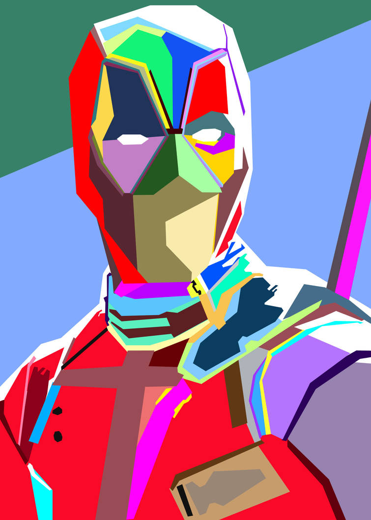 Deadpool in WPAP by joviancahya on DeviantArt Deadpool in WPAP by joviancahya on DeviantArt