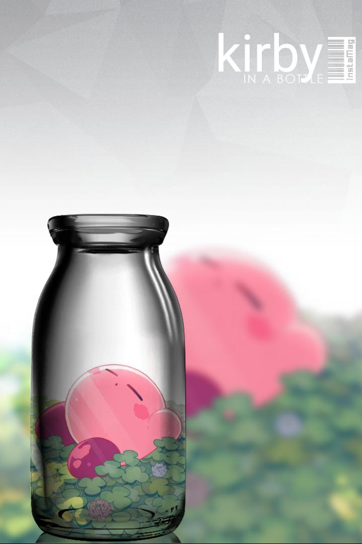 Kirby In A Bottle By Sheelopasco On Deviantart