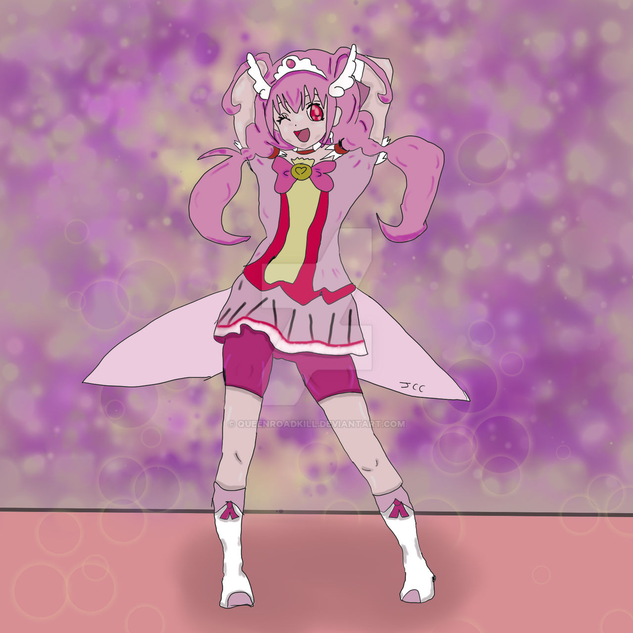 Glitter Force Lucky By Queenroadkill On Deviantart