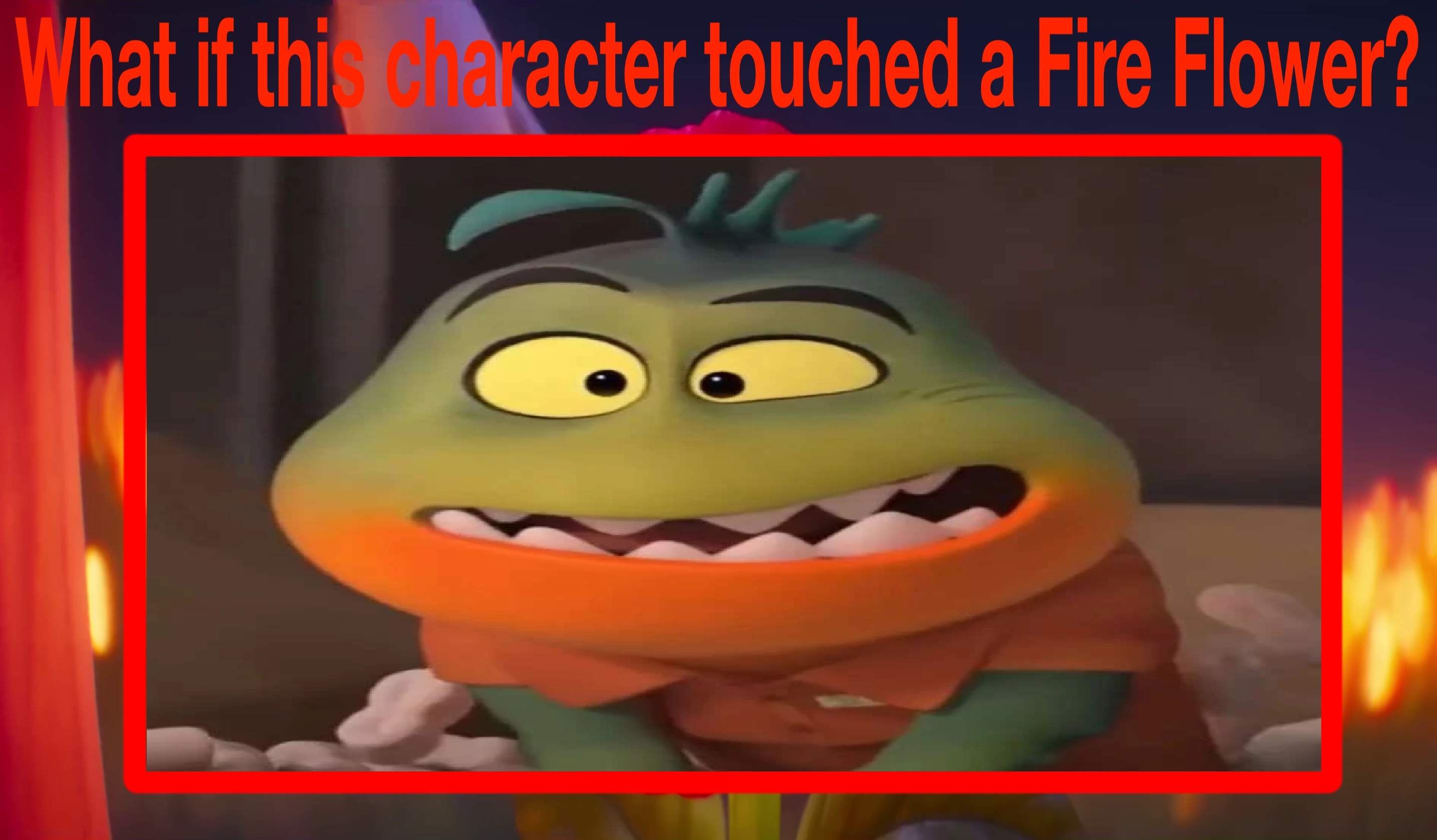 What if Mr. Piranha touched a Fire Flower by OmarOsaiba on DeviantArt What if Mr. Piranha touched a Fire Flower by OmarOsaiba on DeviantArt