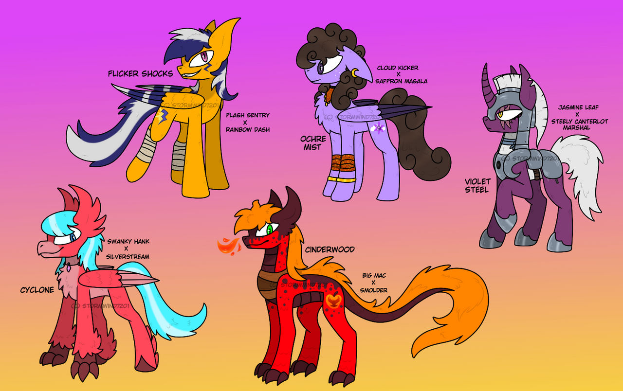 Mlp Fusion Adopts Open By Stormwind7201 On Deviantart