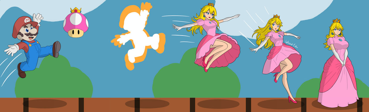 Tg Tf Mario To Peach By Wixedecho On Deviantart